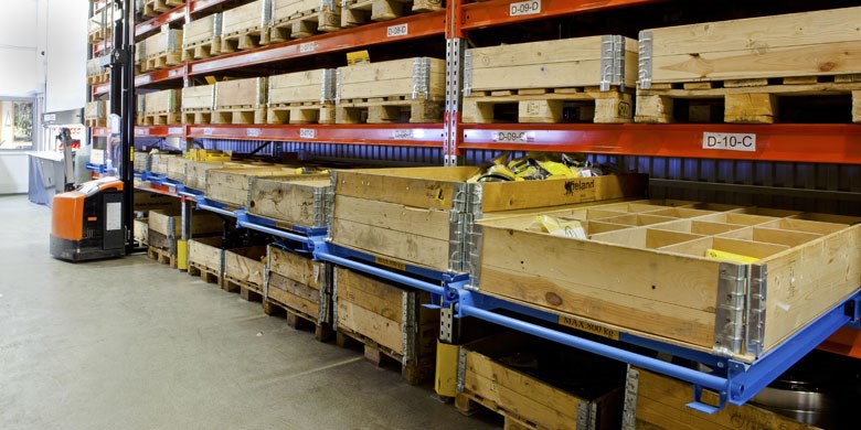 Dexion Pallet Pull-out Units | Pallet Racking